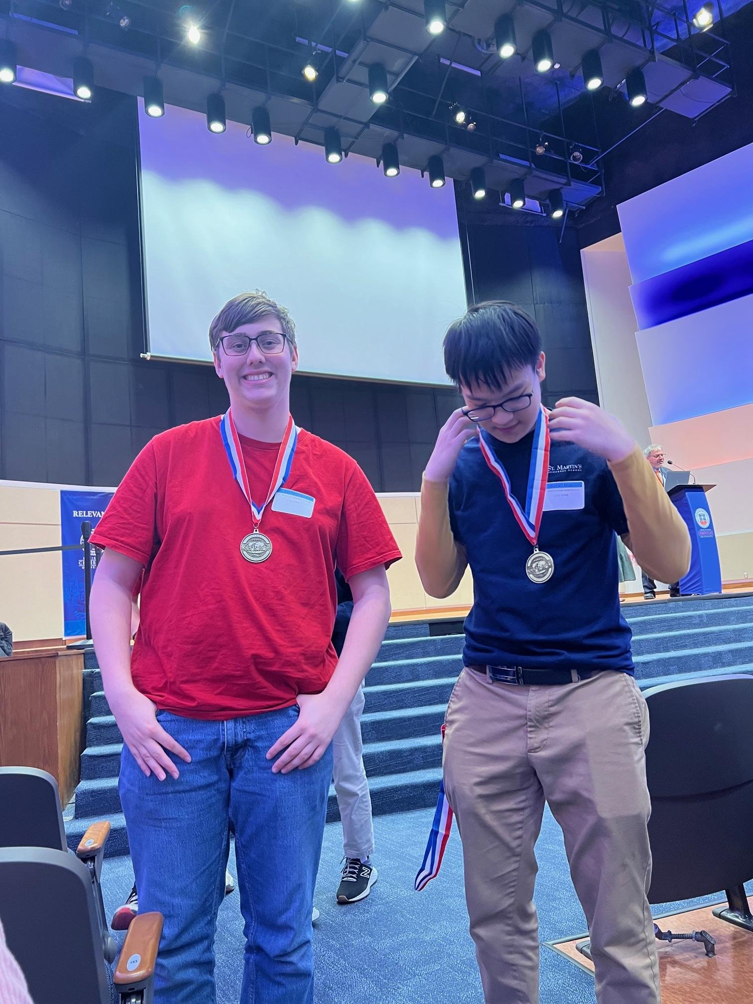 Science Olympiad Team Earns 2nd Place in State Competition